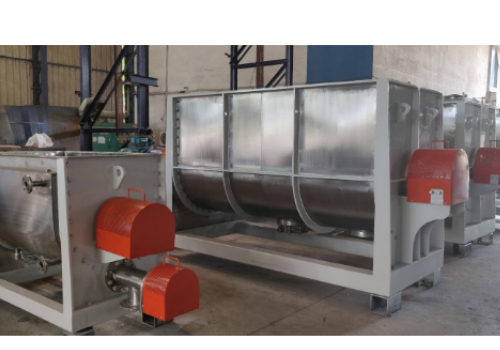 Ribbon-Paddle Blender is used for the blending of solid materials & pastes